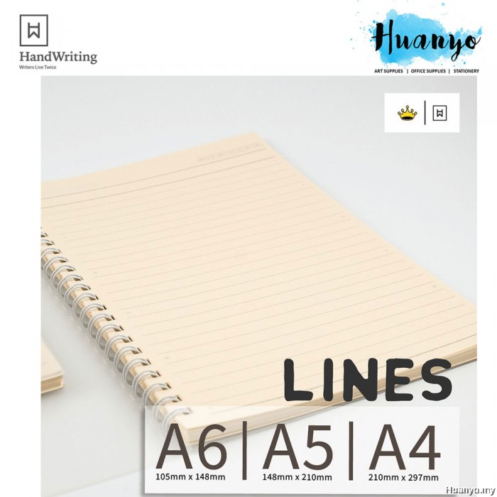 Handwriting Japan Paper Transparent PP Cover Wire O Journal Notebook ...