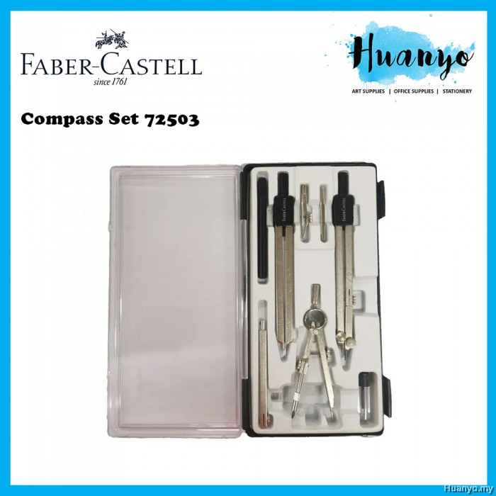 Faber-Castell Geometry Compass Bofa Set of 8 NO.72503