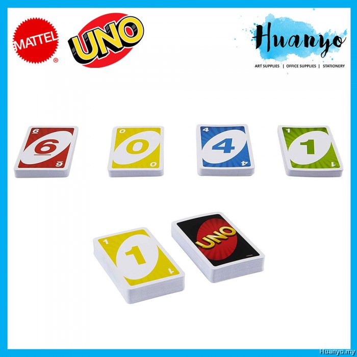 UNO Classic Card Game 112 Cards Gift for Friends & Family, Colour ...