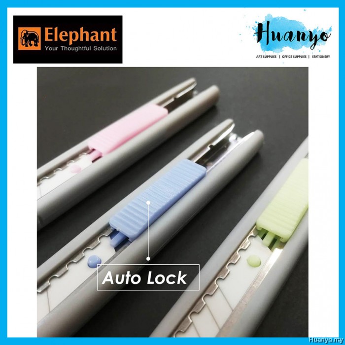 Elephant 60° Ceramic Blade Cutter Knife for Office School & Household ...