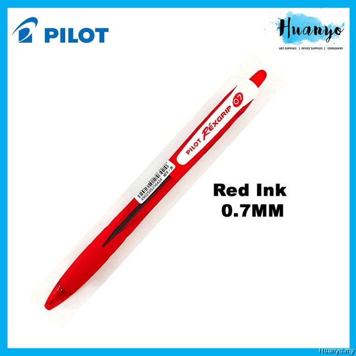 Pilot Rexgrip Retractable Ball Pen / Refillable Ball Pen /Ink Refill (0 ...