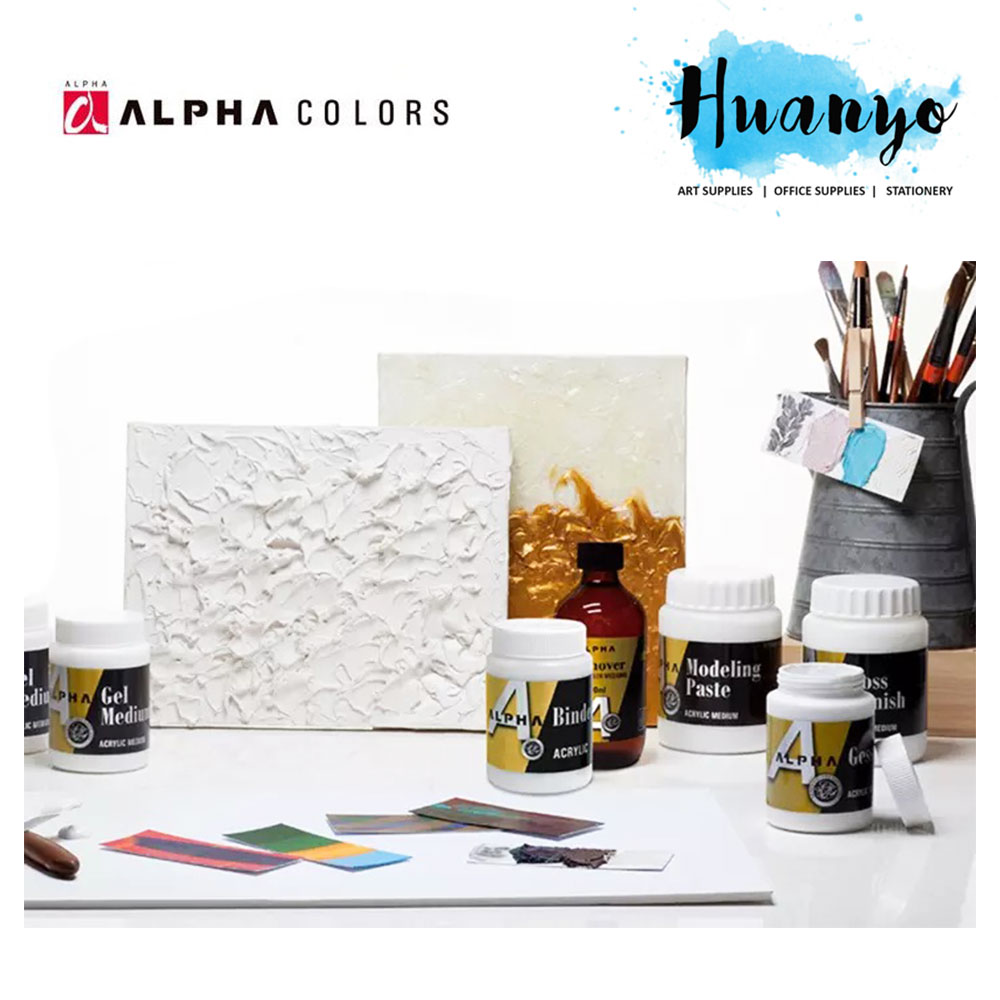 Alpha Colors Acrylic Medium Gloss Varnish 250ML