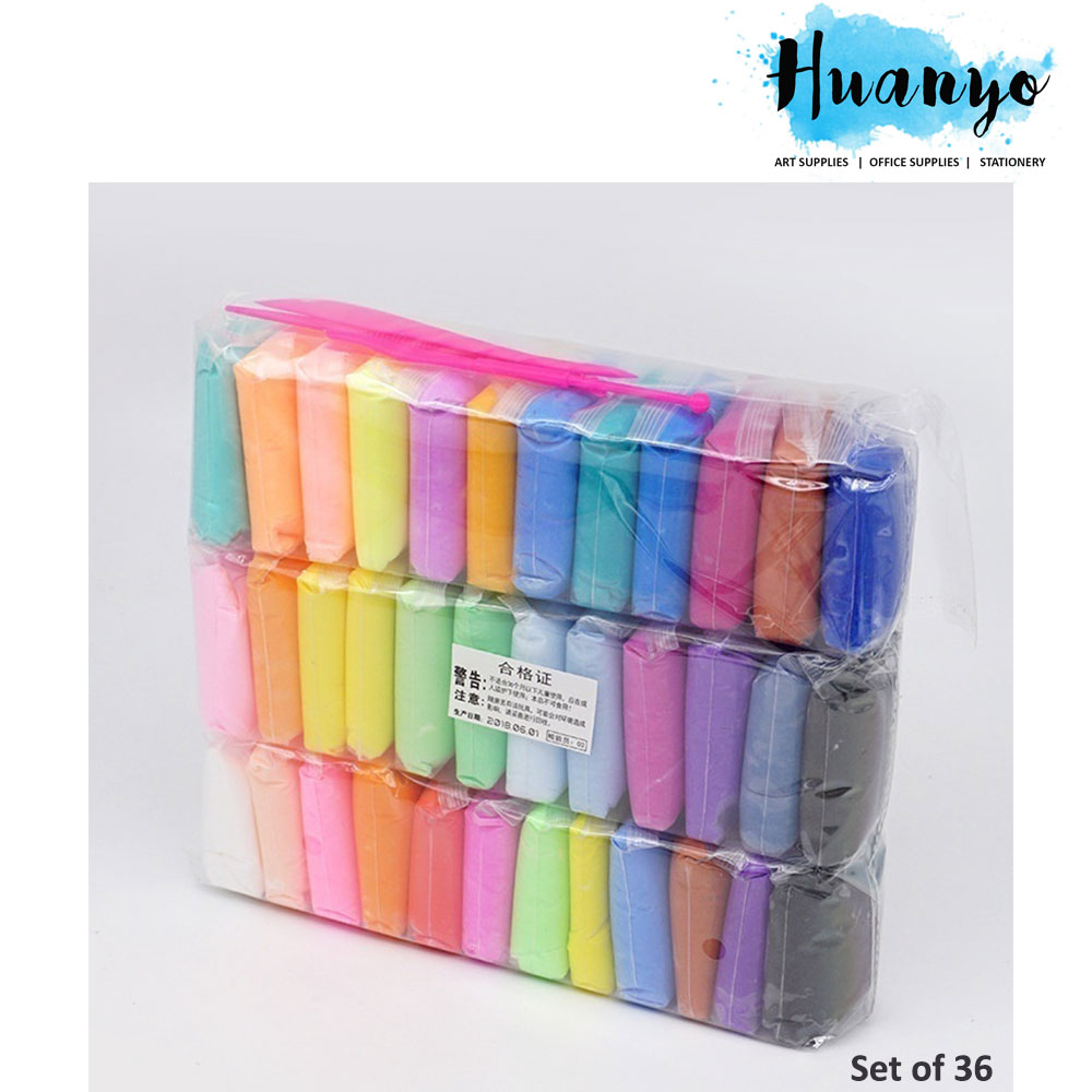 Non toxic Super Soft Light Air Dry Clay Polymer Plasticine Modelling ...
