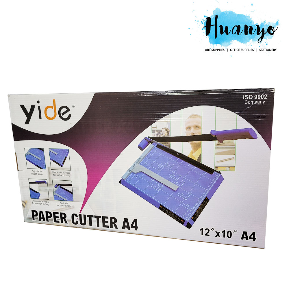 M&G A4 Adjustable Stainless Steel Paper Cutter Trimmer with Scudding ...