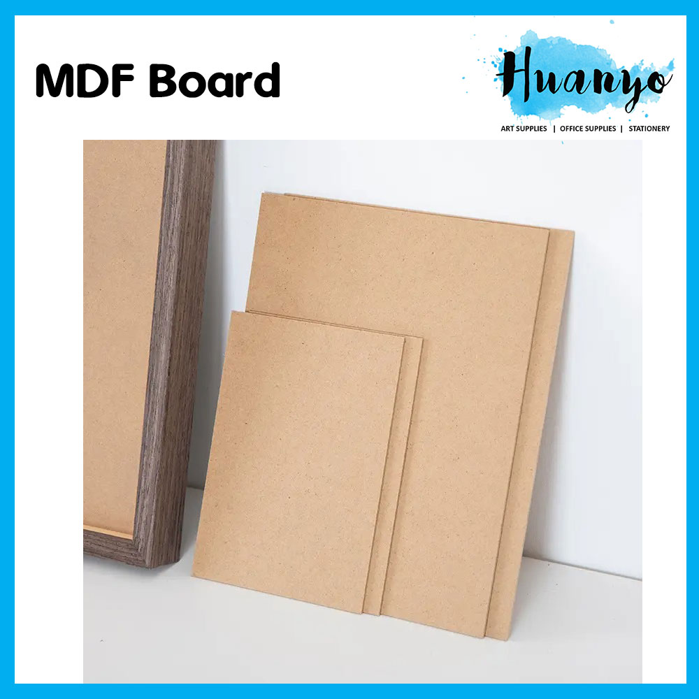 MDF Board ( A4/ 30X30CM / A3) Thickness: 9MM