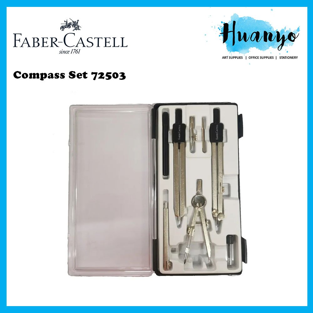 Faber-Castell Geometry Compass Bofa Set of 8 NO.72503