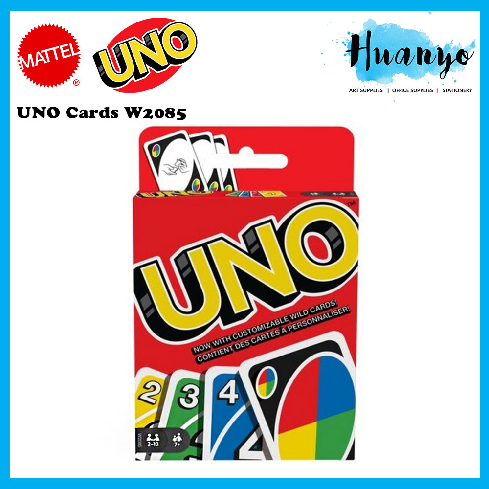 UNO Classic Card Game 112 Cards Gift for Friends & Family, Colour ...