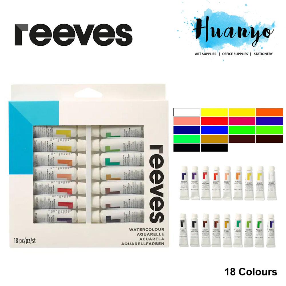 Reeves Water Colour Paint (Set of 18)
